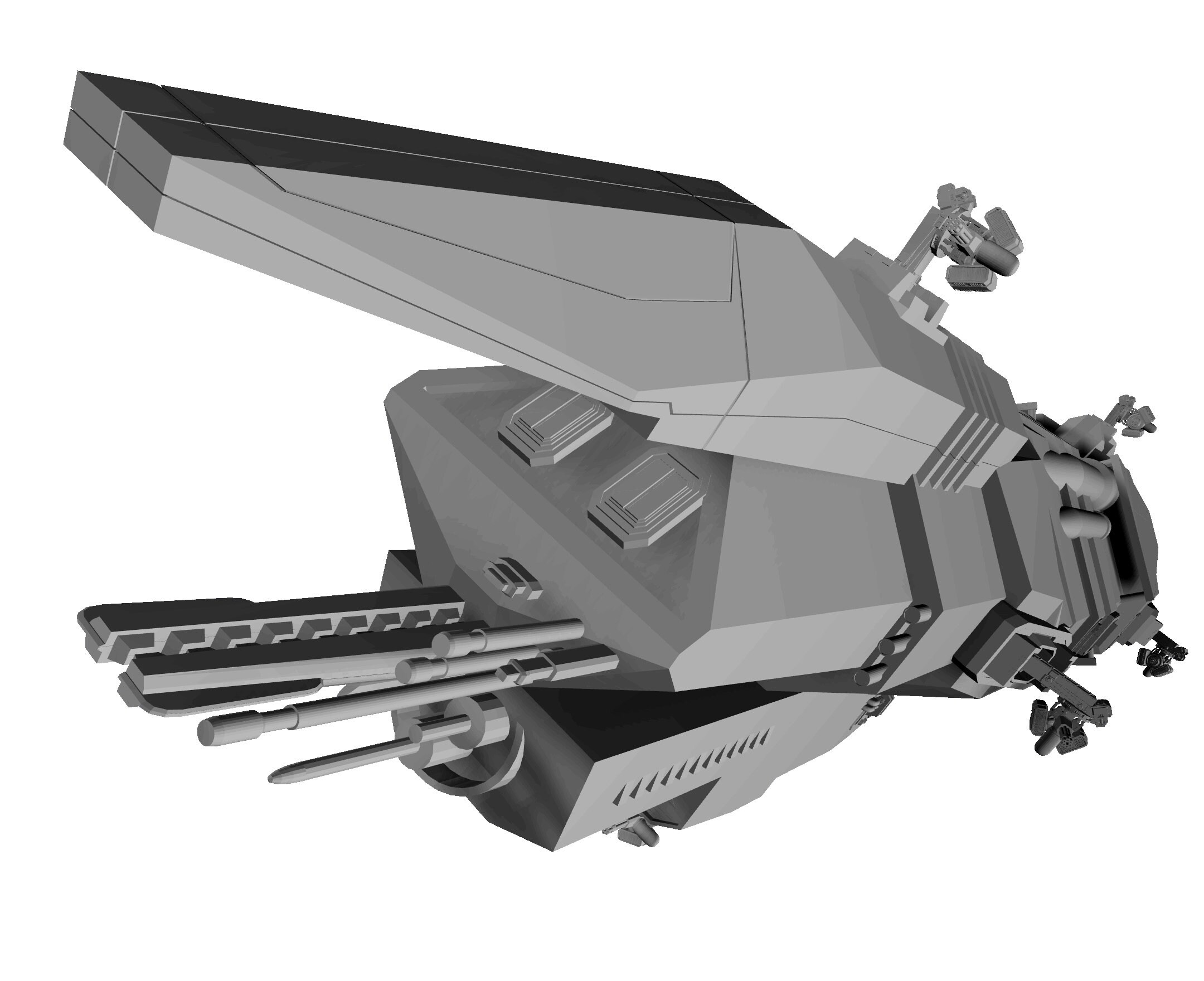 UNN Munroe Class Light Destroyer STL the Expanse Ship Model File - Etsy
