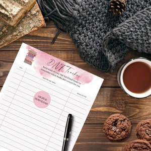 DNF Book Tracker: Numbered Reading Log (printable PDF) - Etsy