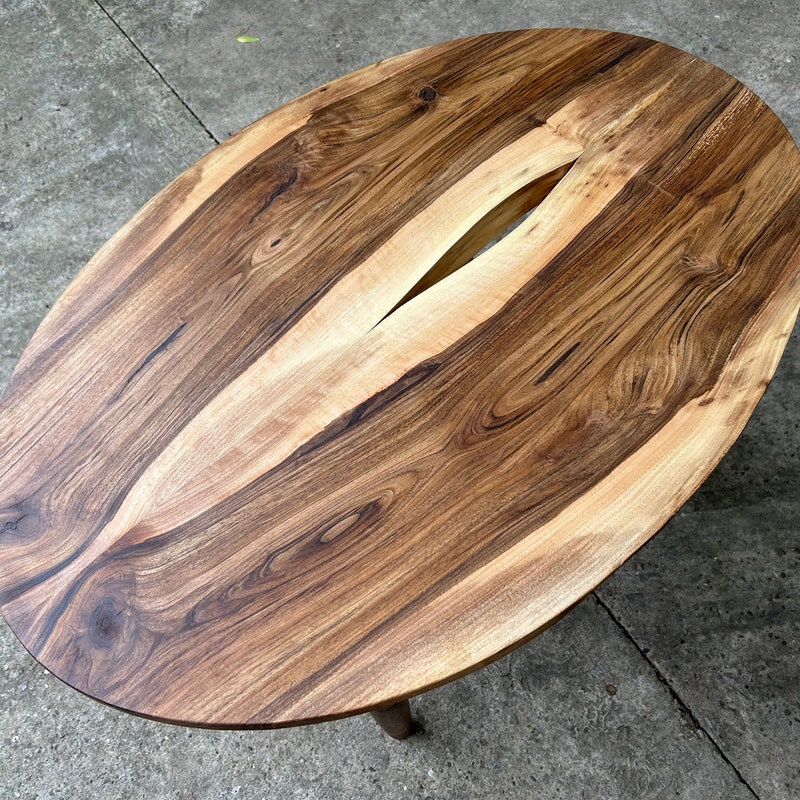 Bookmatched Table - Etsy