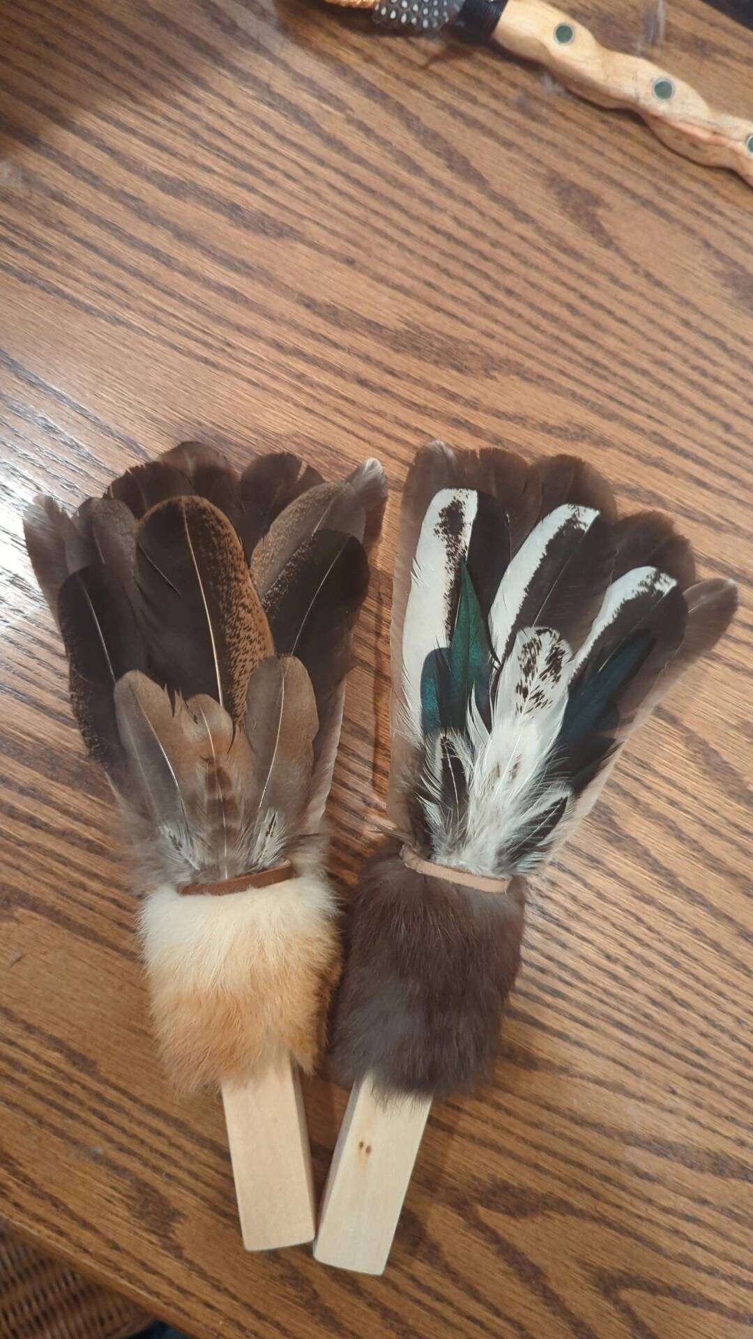 Smudging Fan - Smudge Feather, Feather Fan, Prayer Fan, Smudge Tool ...