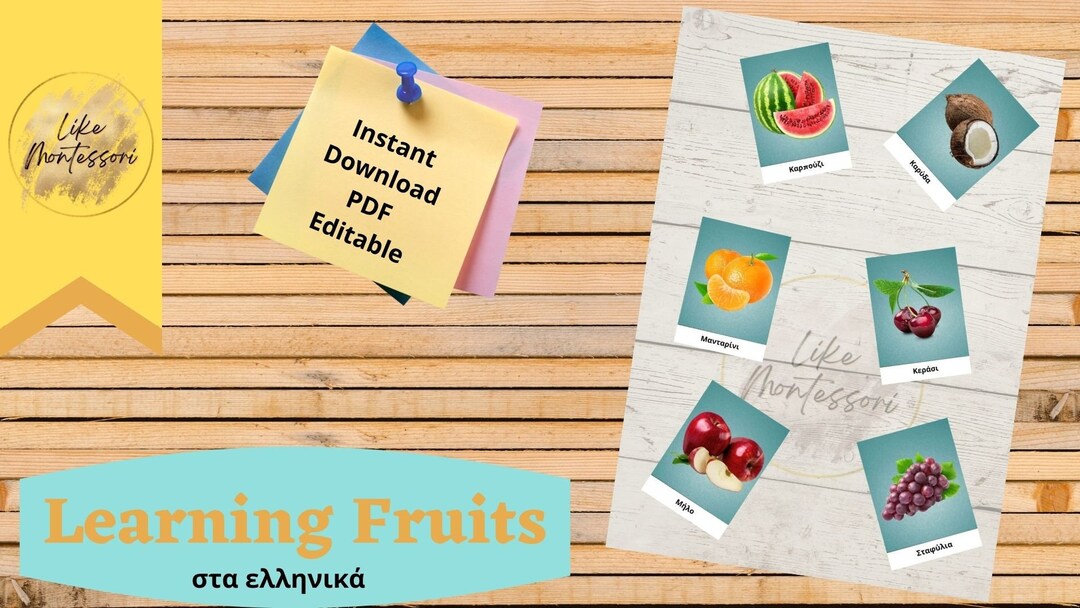 VEGETABLES • 37 Editable Montessori Cards • Flash Cards Nomenclature ...