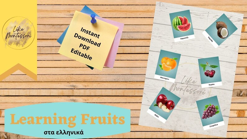 VEGETABLES • 37 Editable Montessori Cards • Flash Cards Nomenclature ...