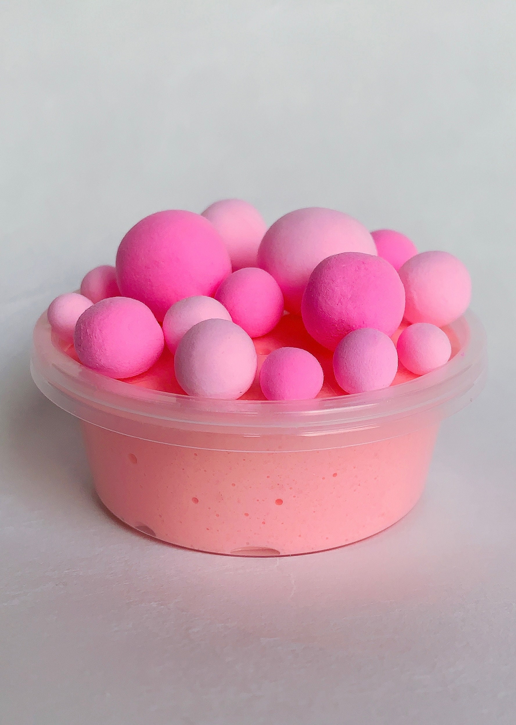 Pink Slime Ball Slime Clay Slime Cake Slime Beautiful Present Slime 240 ...