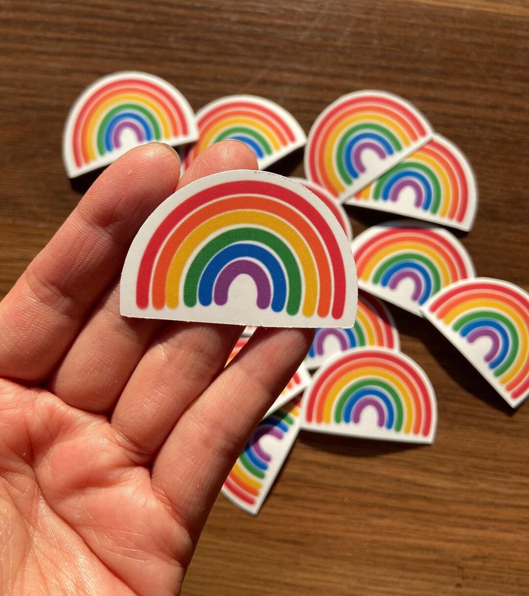 Handmade LGBTQ+ Pride I Queer Sticker I Rainbow Vinyl Sticker Set I ...