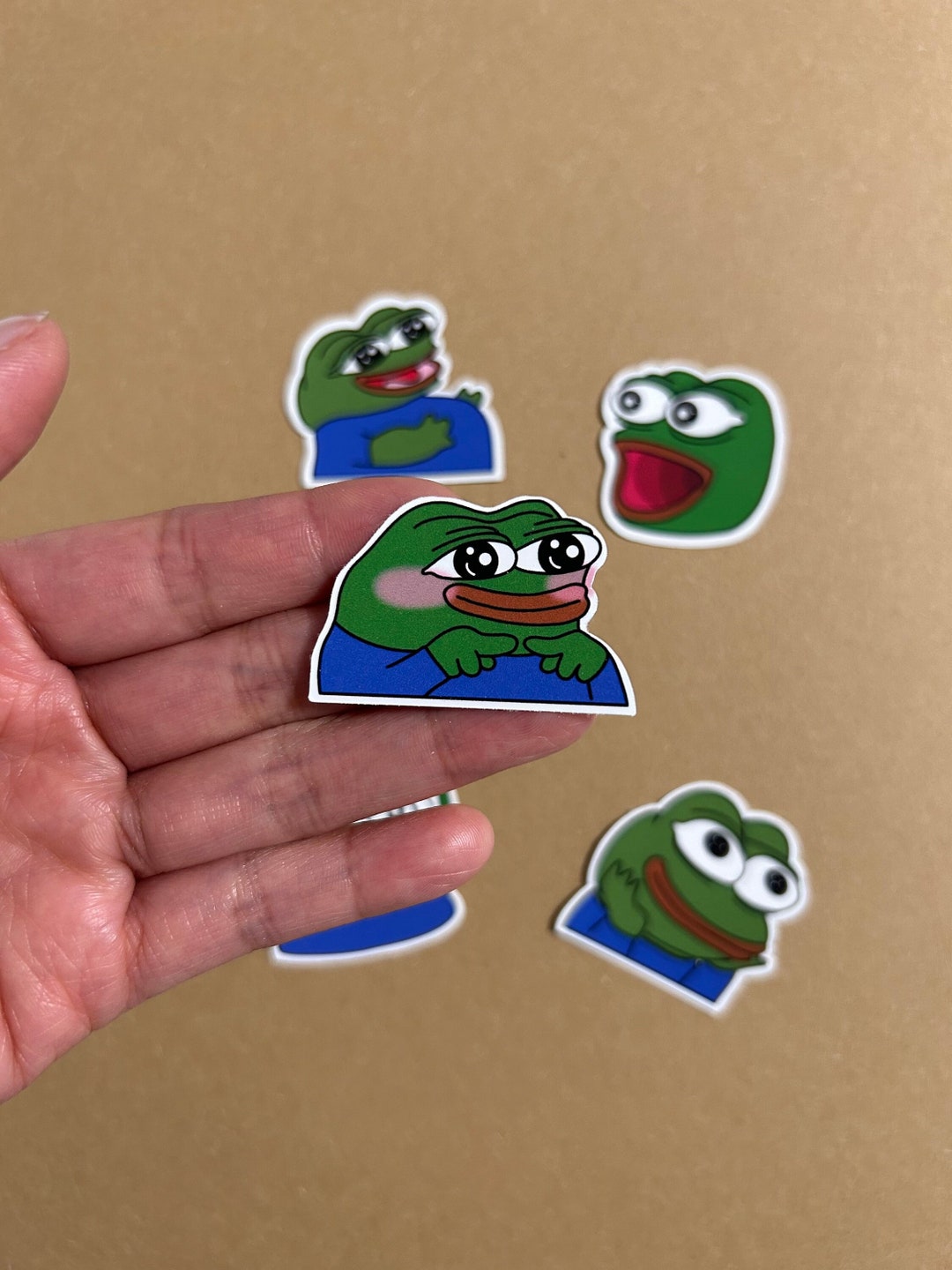 Pepe Sticker I Meme Sticker I Sticker Set I Magnet I Twitch Emote I ...