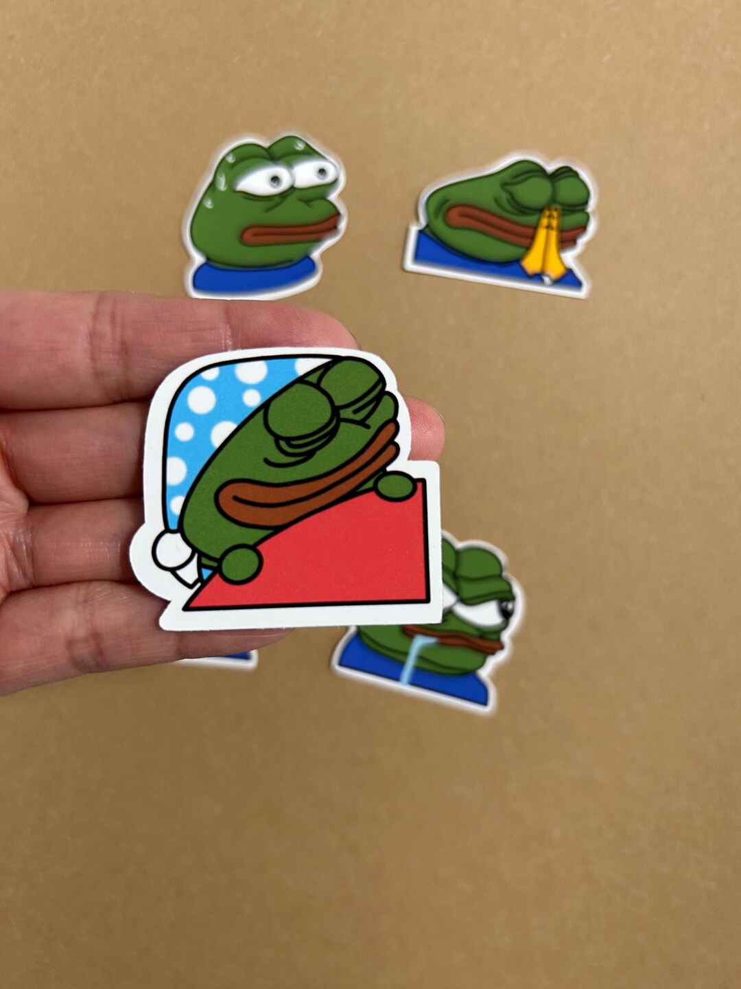Frog Sticker I Vinyl Sticker I Meme Sticker I Twitch Emote I - Etsy