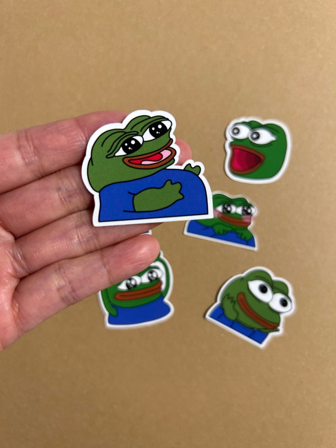 Pepe Sticker I Pepe Fat I Meme Sticker I Magnet I Twitch Emote - Etsy