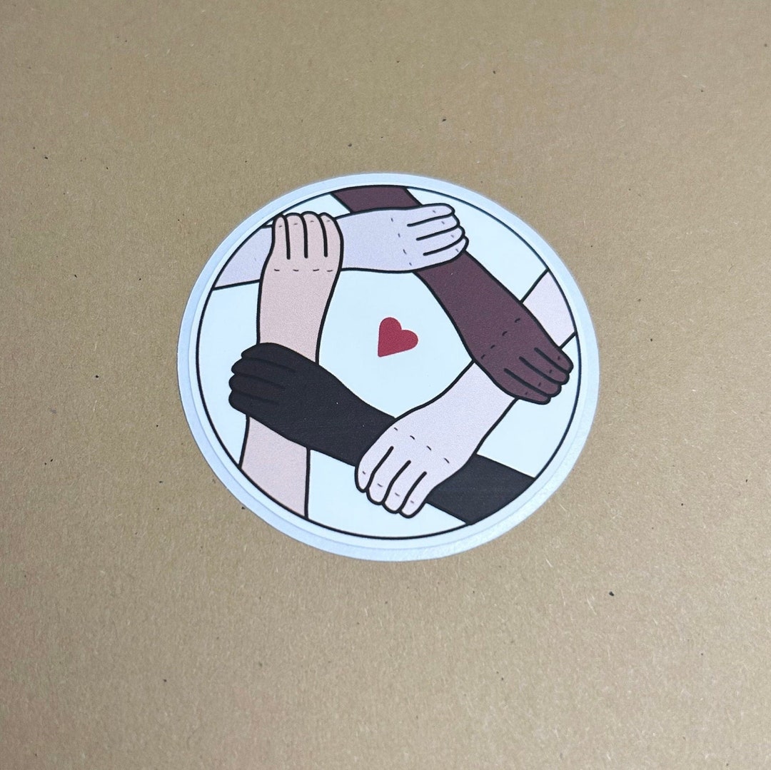 Handmade Anti Racism Vinyl Sticker Fck Nzs I Bullet Journal Bujo ...