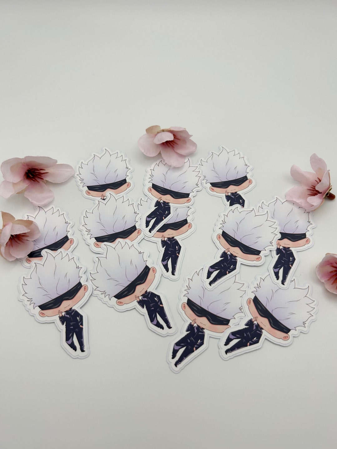 Handmade Anime Chibi Sticker Magnet | Kawaii Stickers | Anime Cute ...