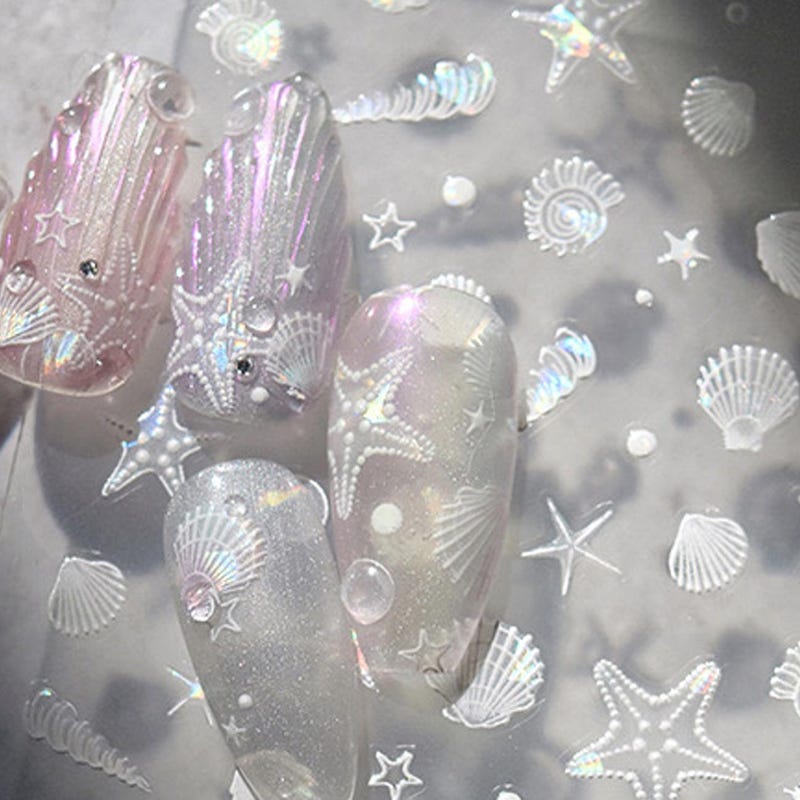 Seal Nail Sticker - Etsy UK