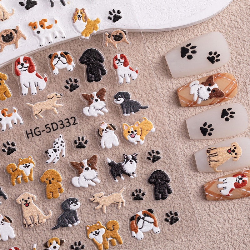 Cat Nails 3d - Etsy UK