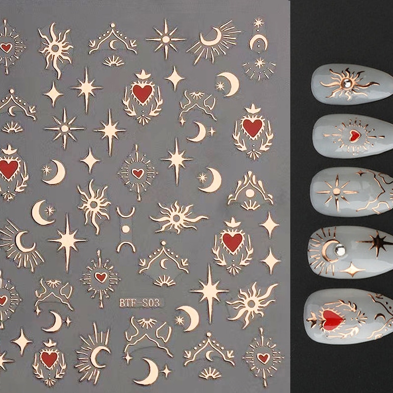 Nail Sticker Symbols - Etsy UK