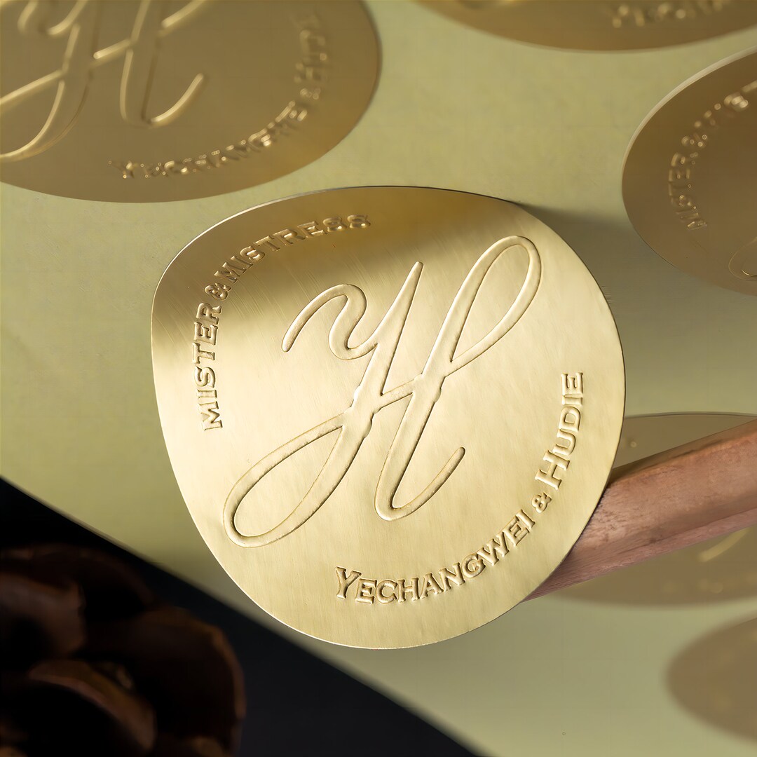 Custom Embossed Sticker - Etsy