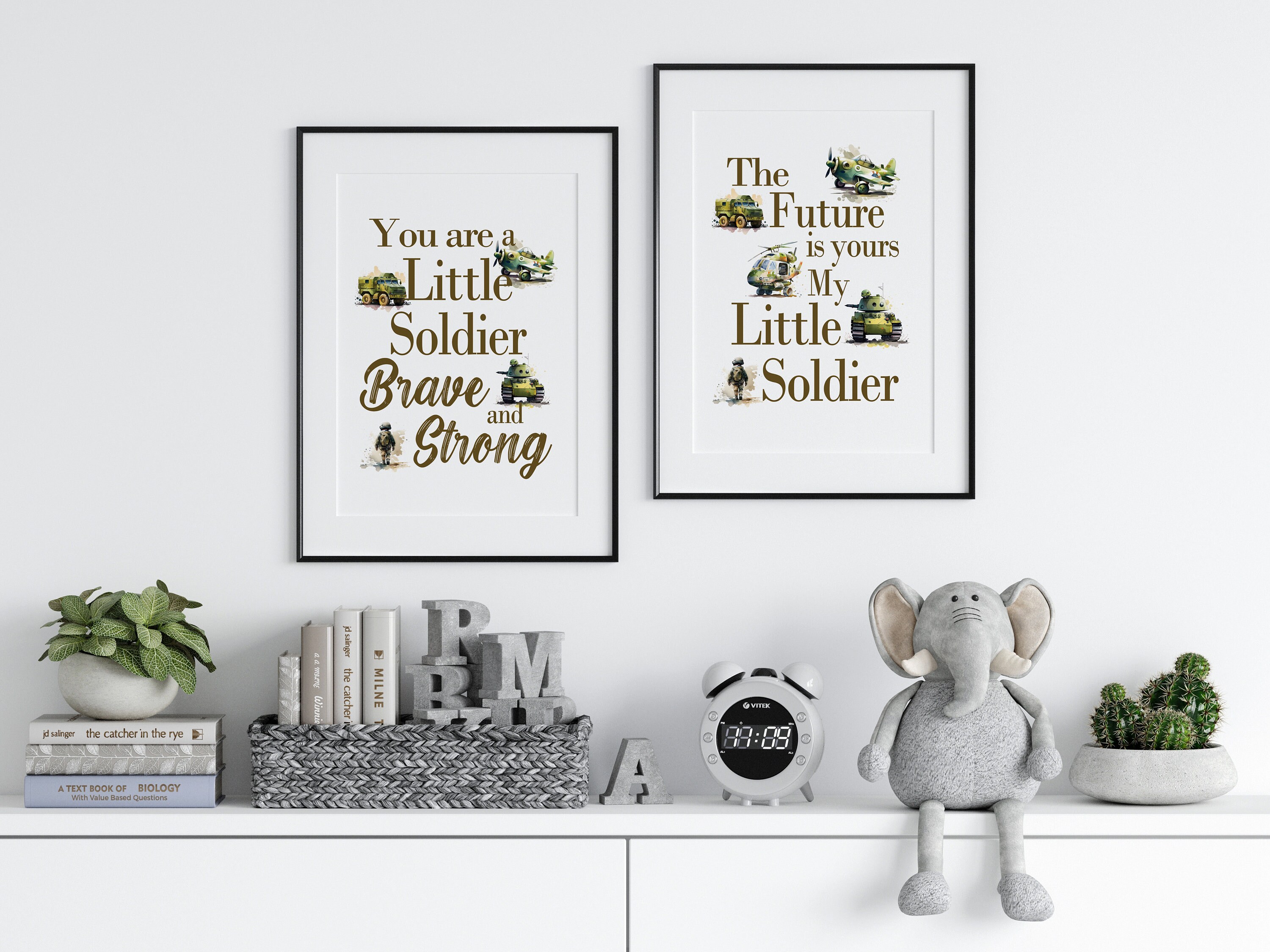 11 Cute US Army Hero my Little Soldier Military Theme Instant Digital ...