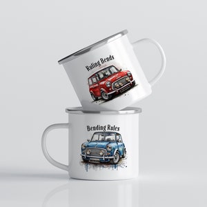 Classic Mini Cooper Clip Art: Digital Images for Cards - Etsy