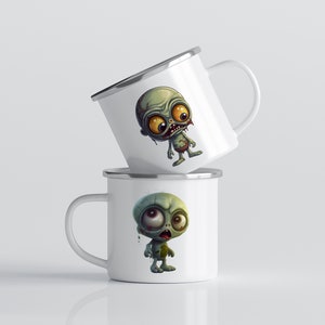 Zombie Friends Clip Art, Spooky Cute PNG Graphics Download, Ghoulish ...