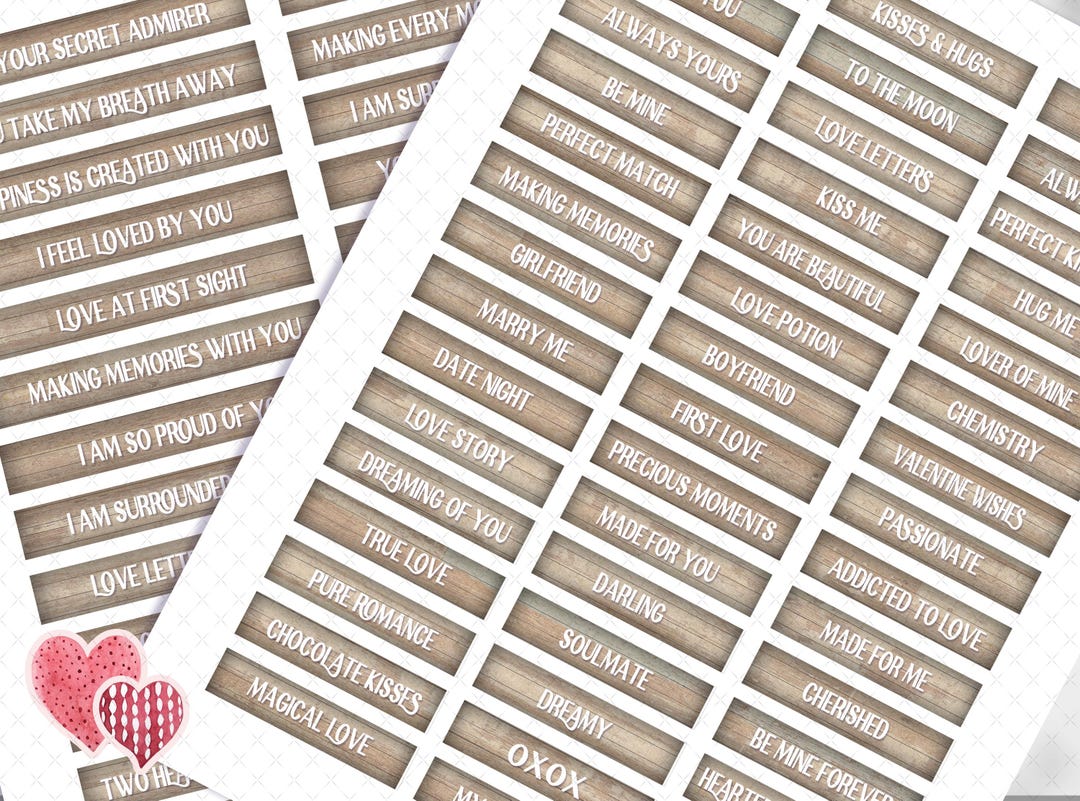 Love Words Quotes - Vintage Romance Ephemera, Shabby Chic Valentine ...