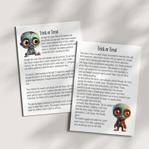 Zombie Friends Clip Art, Spooky Cute PNG Graphics Download, Ghoulish ...