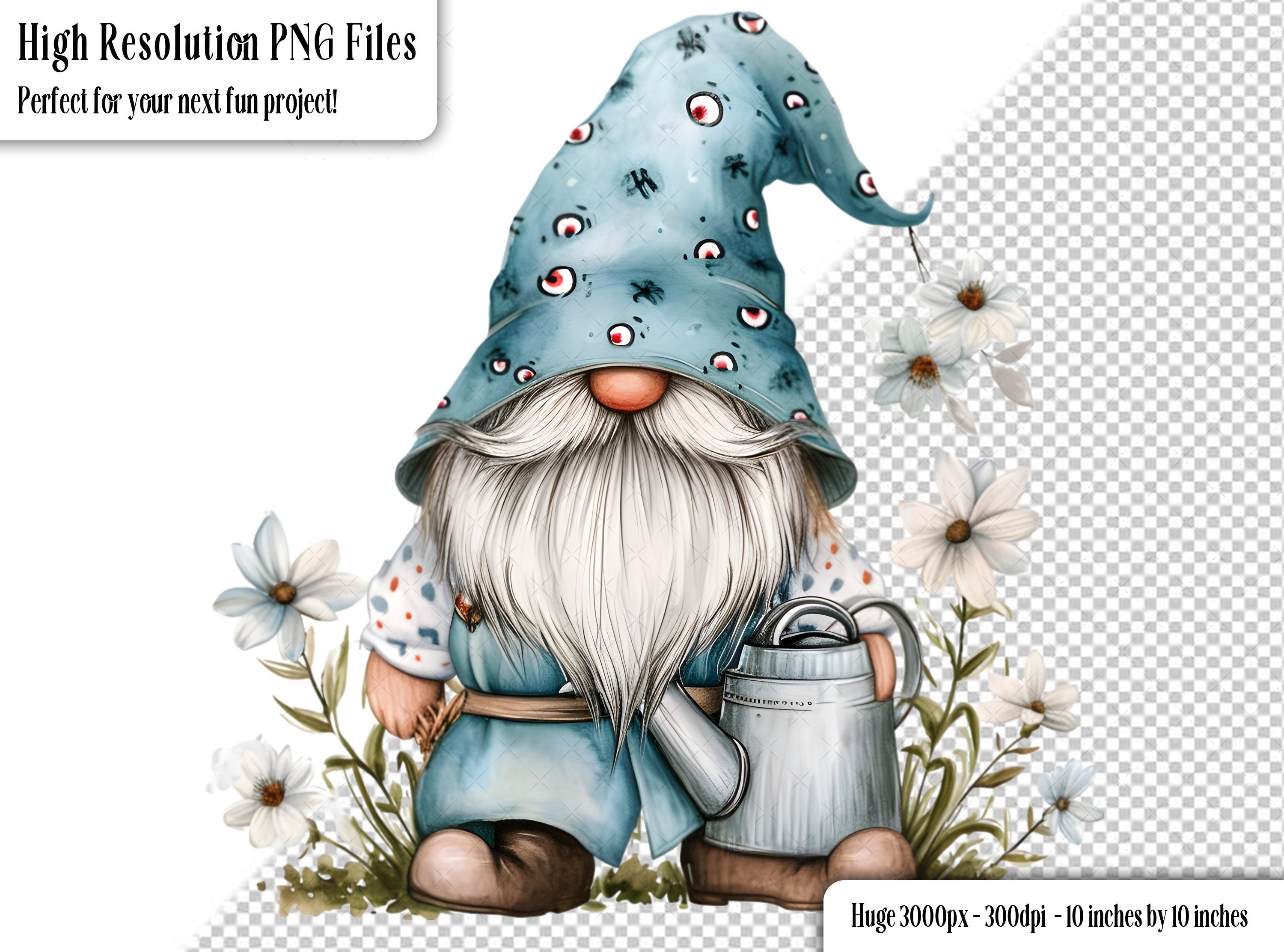 Happy Gnome Gonk Clip Art Bundle, Instant Digital Download, Gnome ...