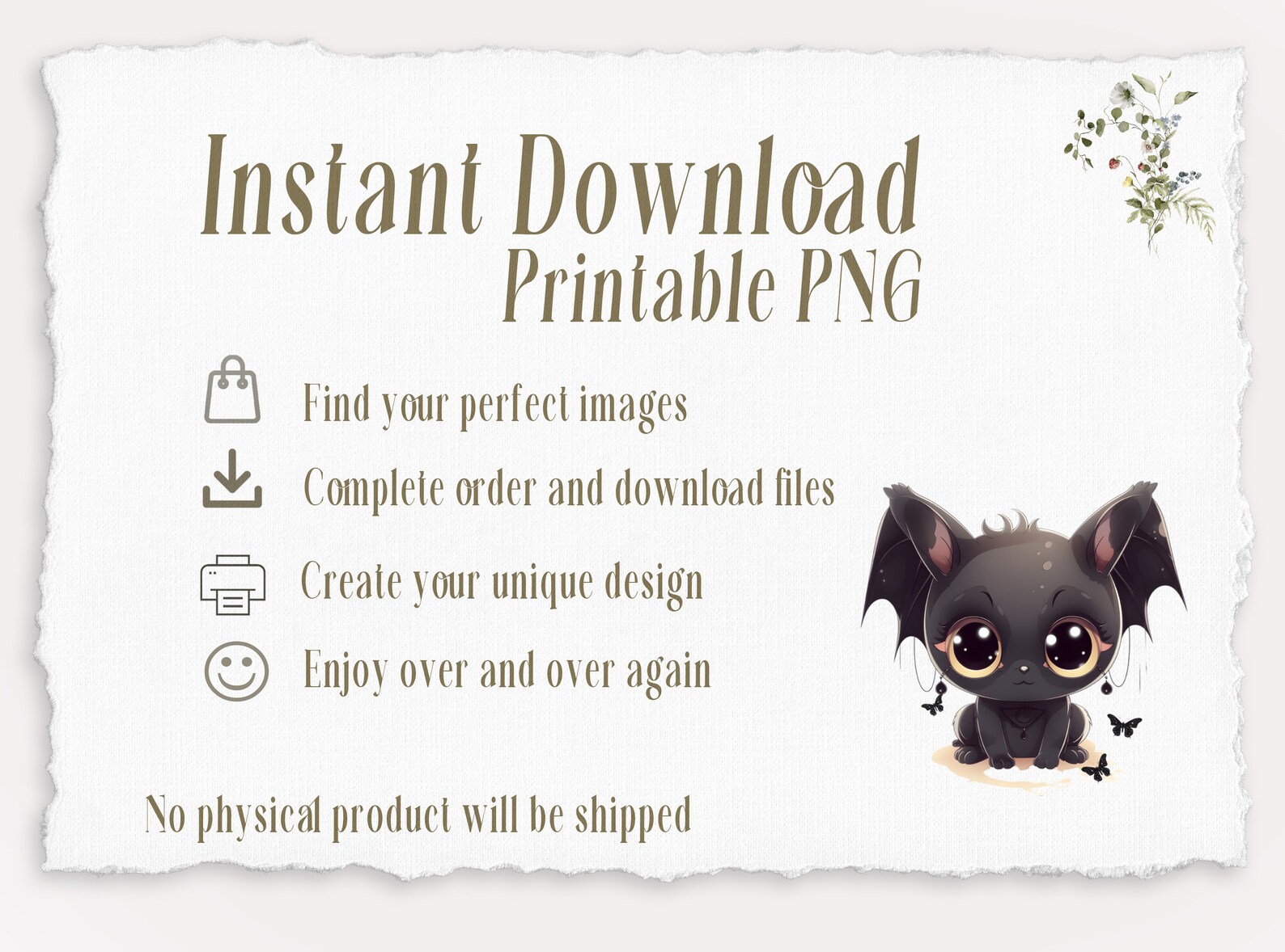 Cute Halloween Bat Clip Art Download Halloween Witches Bat - Etsy