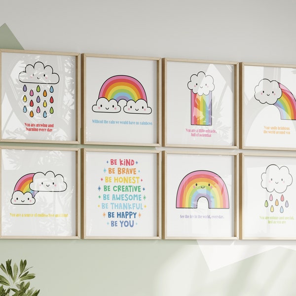 Rainbow Poster Children - Etsy