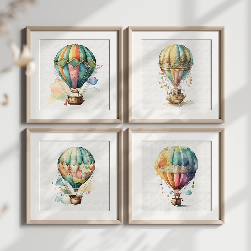 Mongolfiere da appendere - Etsy Italia