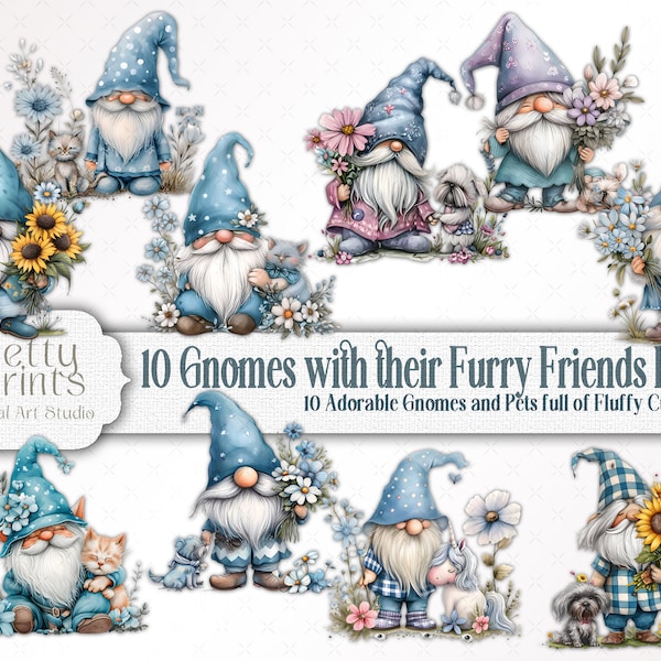 Cat Gnome Svg - Etsy