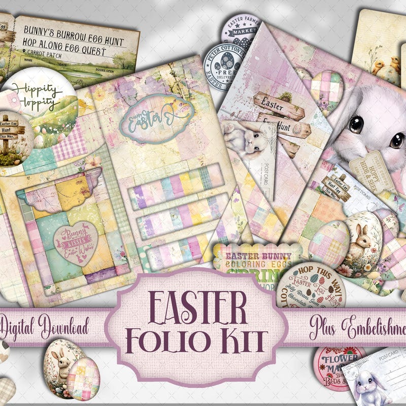 Portfolio vorlagen ostern - Etsy.de