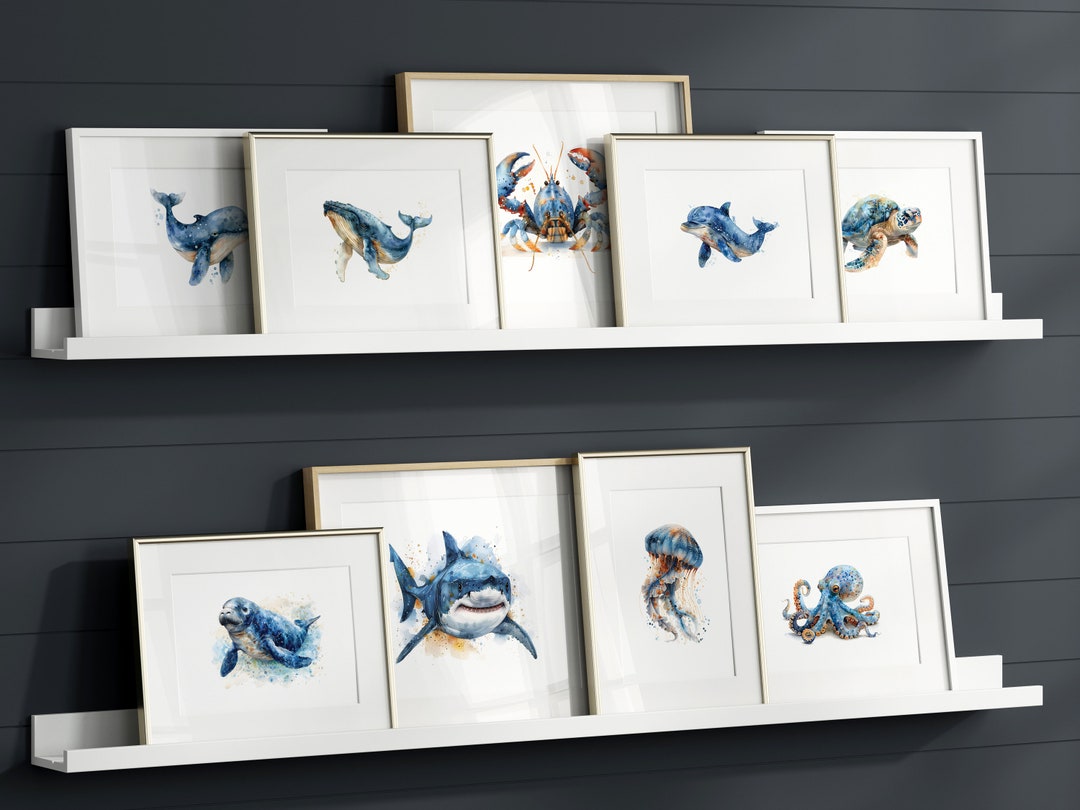 Under the Sea Wonderful Sea Creatures, Marine Life Poster, Whales ...