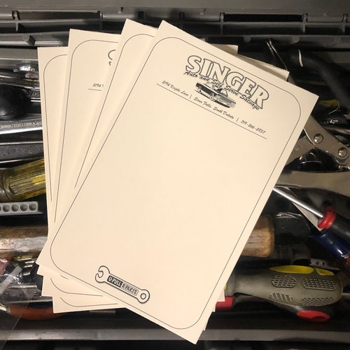 Singer Auto and Self Service Salvage Notepad Supernatural - Etsy