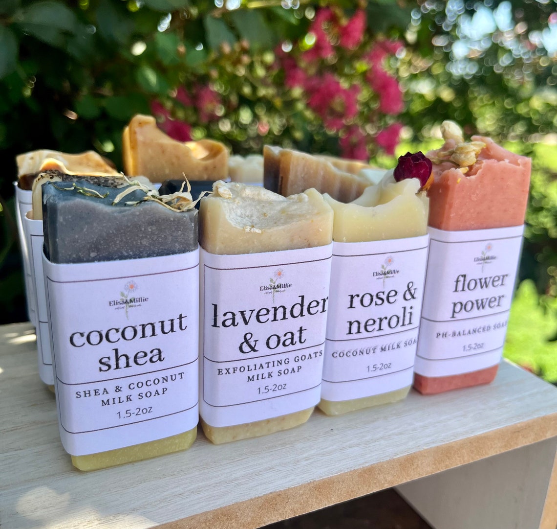 Mini Soap Bars All Natural Handmade Gift Idea House Guest - Etsy