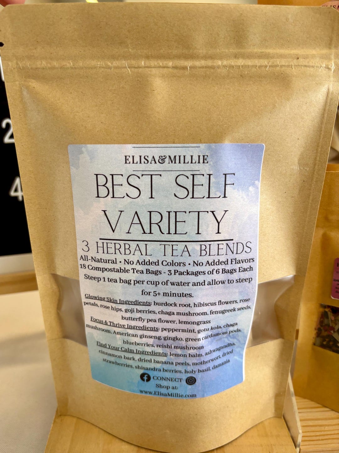 Best Self Variety Adaptogenic Tea Blends- 3 Blends, 6 Servings Each ...