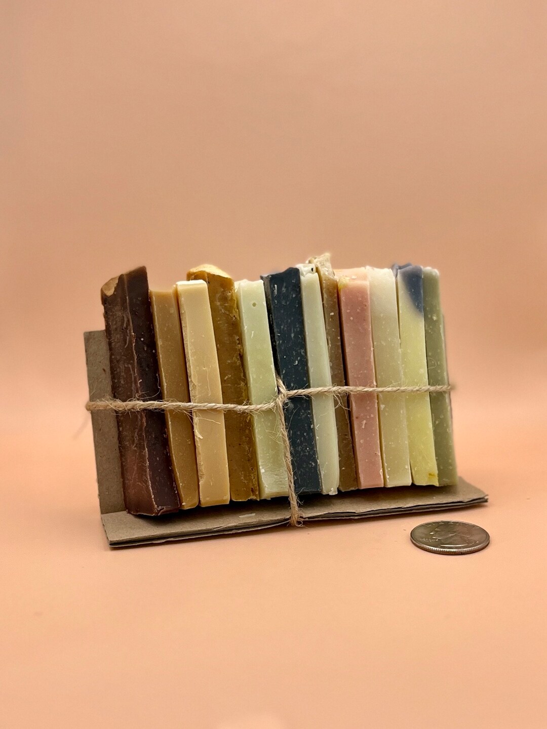 Sample Pack of Bar Soap 12 Pieces, Natural Handmade Soap, Vegetarian ...