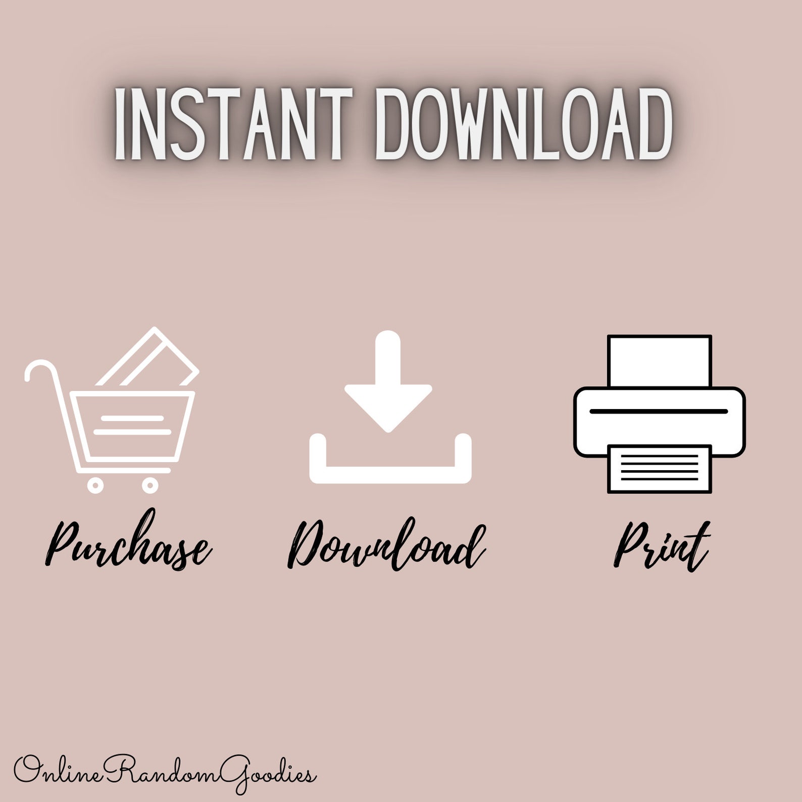 Groovy Weekly Planner Printable Instant Download (Instant Download) - Etsy