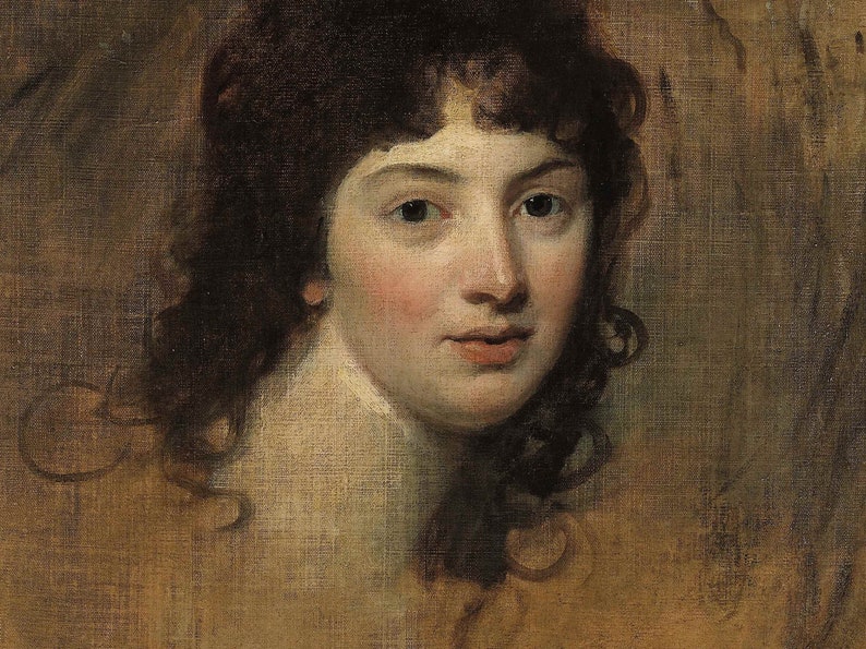 Vintage Girl Portrait, Wall Art, Home Decor, Digital Download,1800's ...