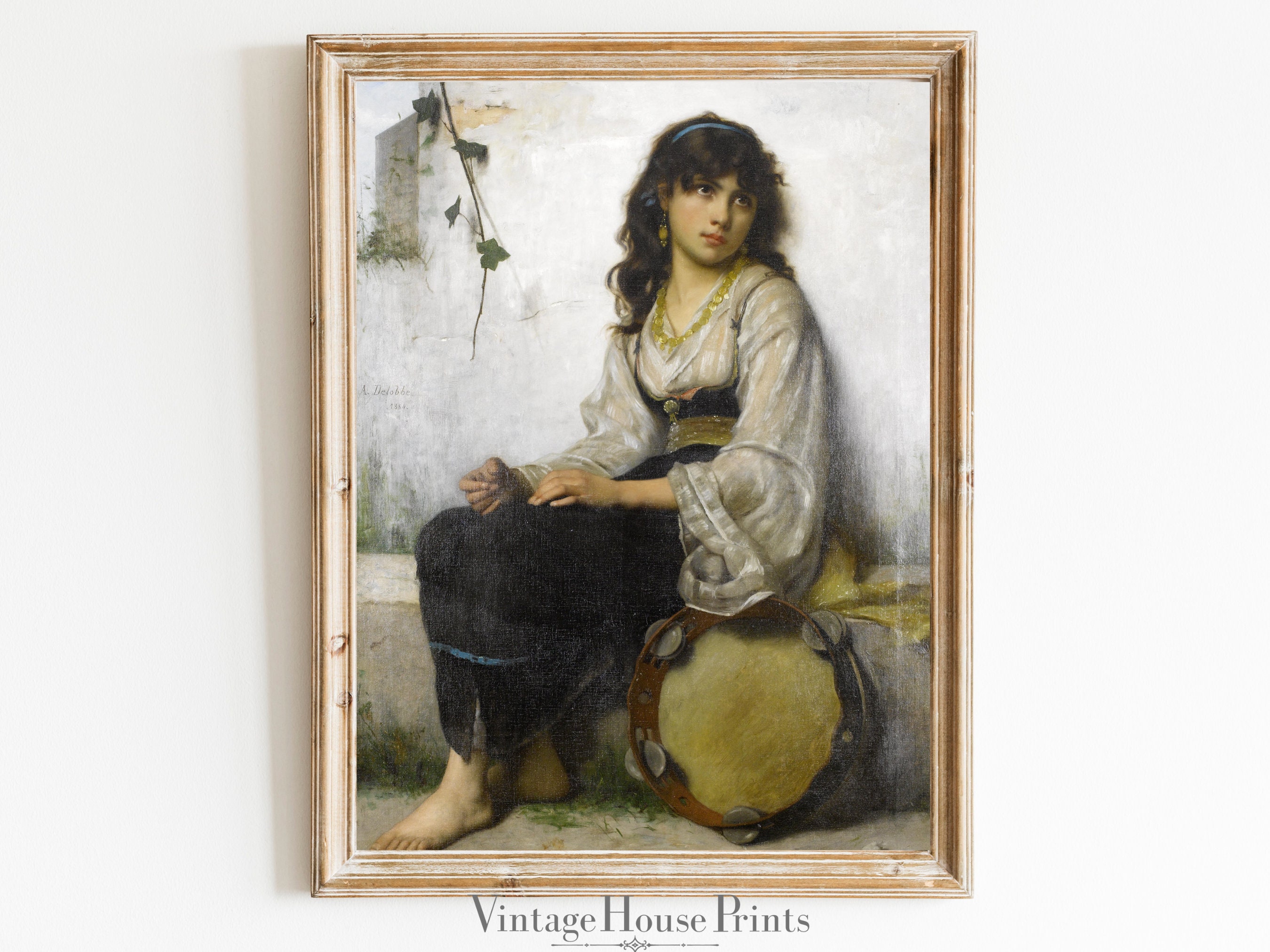 Vintage Gypsy Paintings