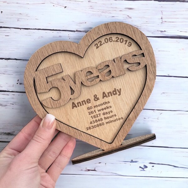 Wood Anniversary - Etsy
