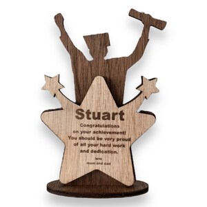 Personalised Congratulations on Your GRADUATION Gift Plaque Daughter ...