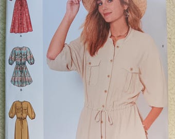 Uncut 7203 Simplicity Sewing Pattern, Misses' Dress in Two Lengths ...