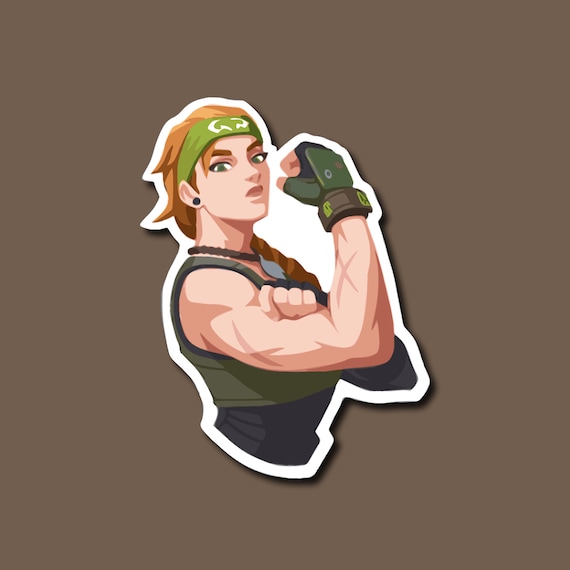 Skye We Can Do It Valorant Spray Waterproof Sticker NEW - Etsy