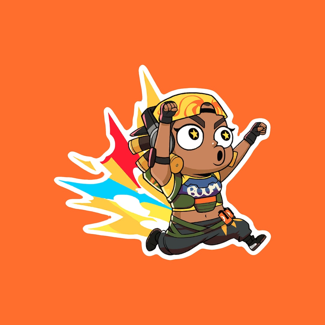 Raze Clutch or Kick Valorant Spray Waterproof Sticker - Etsy