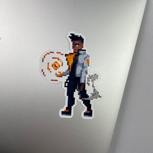 Valorant Pixel Agents Waterproof Stickers, Pixel Art, Waterproof ...