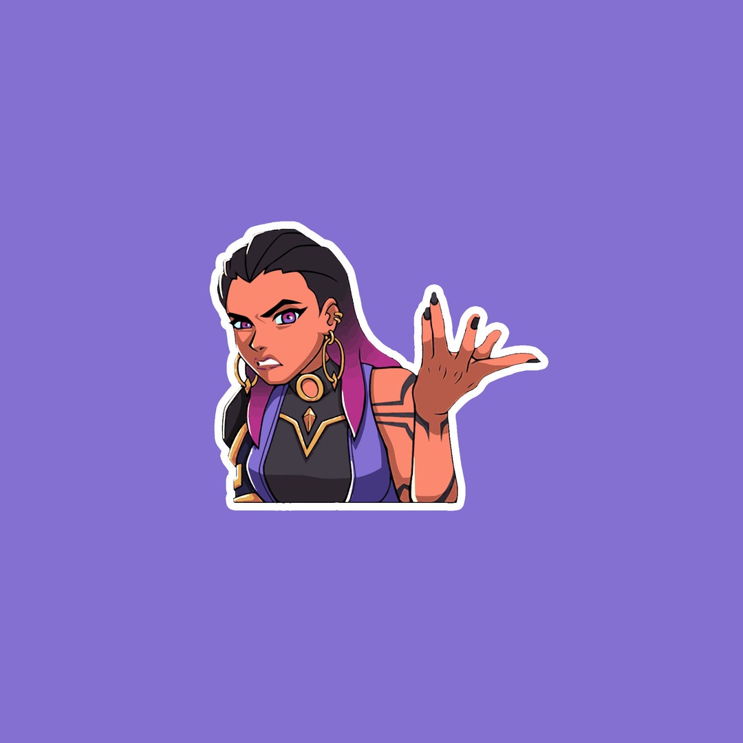 Reyna Huh? Valorant Spray Waterproof Sticker - Etsy
