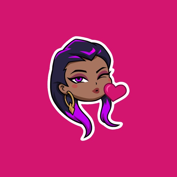 Valorant Reyna Stickers - Etsy