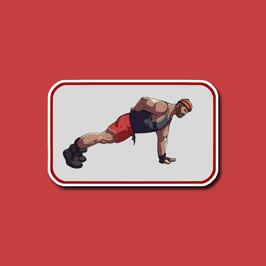 Brimstone Getting Reps Valorant Spray Waterproof Sticker - Etsy