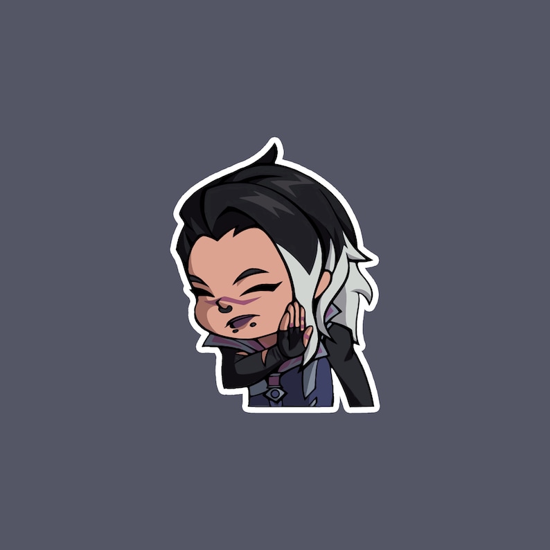 Fade Oh No Valorant Spray Waterproof Sticker - Etsy