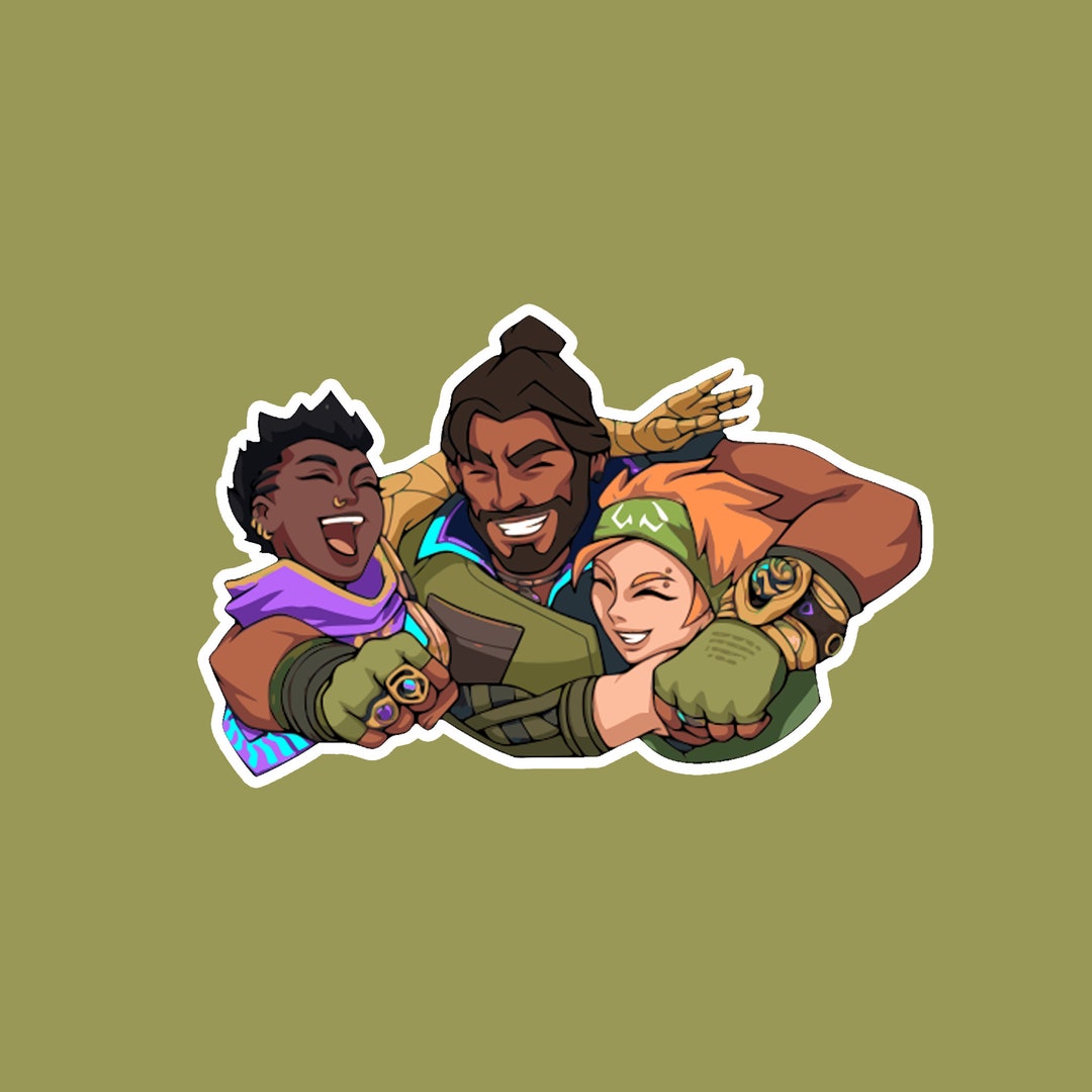 Astra/harbor/skye We Made It Valorant Spray Waterproof Sticker - Etsy