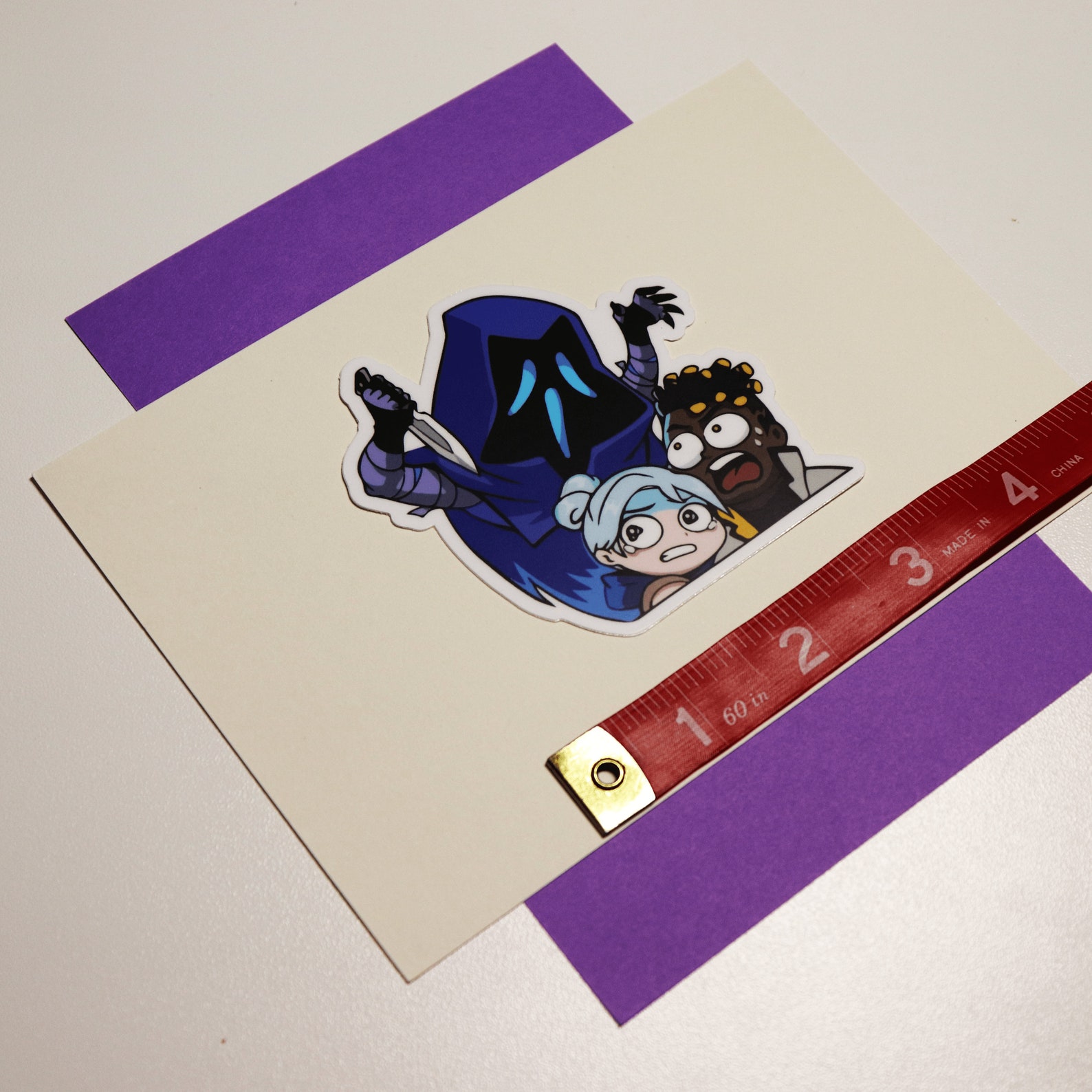 Behind You Omen Valorant Spray Waterproof Sticker New ACT 3 - Etsy