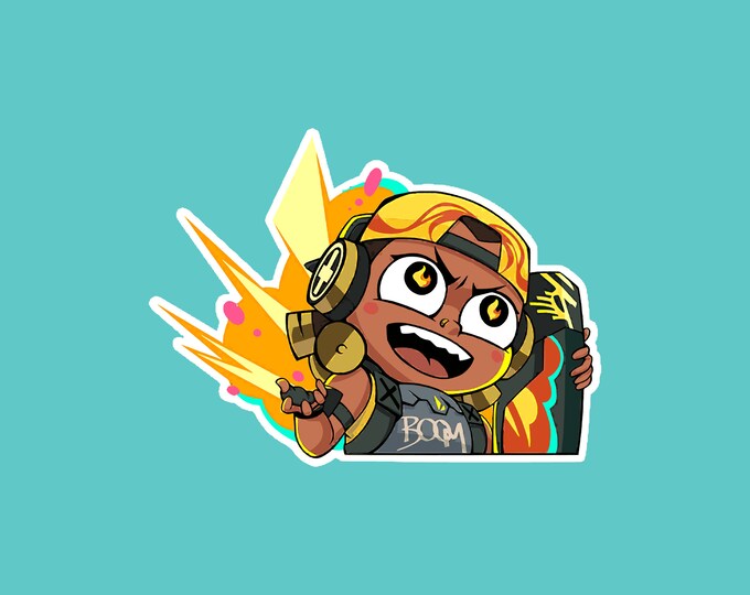 Raze Haze Range 2 Valorant Spray Waterproof Sticker - Etsy