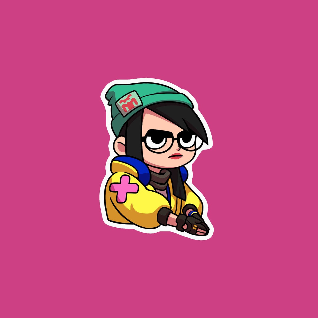 Killjoy Deep Breath Valorant Spray Waterproof Sticker - Etsy